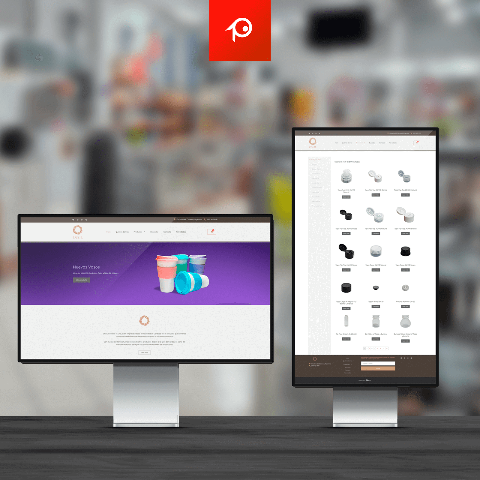 Ossil Envases - Diseño Web Córdoba | Pygma